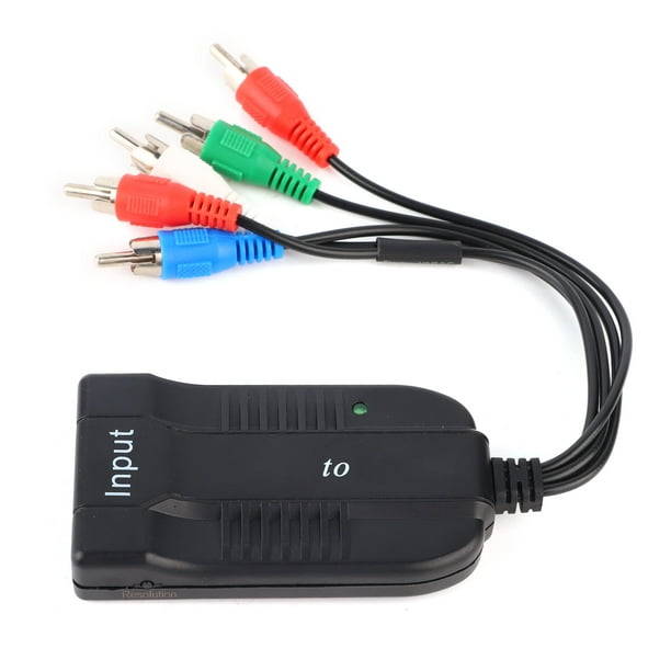 Adaptador de cable HDMI a YPBPR Convertidor de audio y video componente ...
