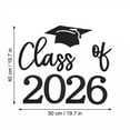 Graduation Party Backdrop Decor, White, 1 Set Graduation Theme Party ...