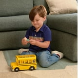 CoComelon Official Yellow JJ School Bus with Sound, 10IN Feature ...