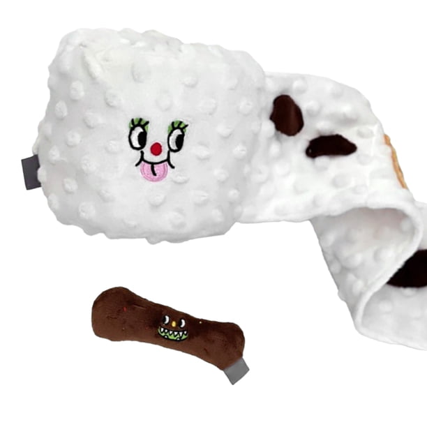 Plush Toilet Paper Toy, High Durability Dog Snuffle Nosework Toy Mental ...
