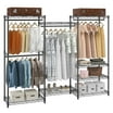 Ulif E4 Wire Garment Rack, Metal Freestanding Closet Organizer and ...
