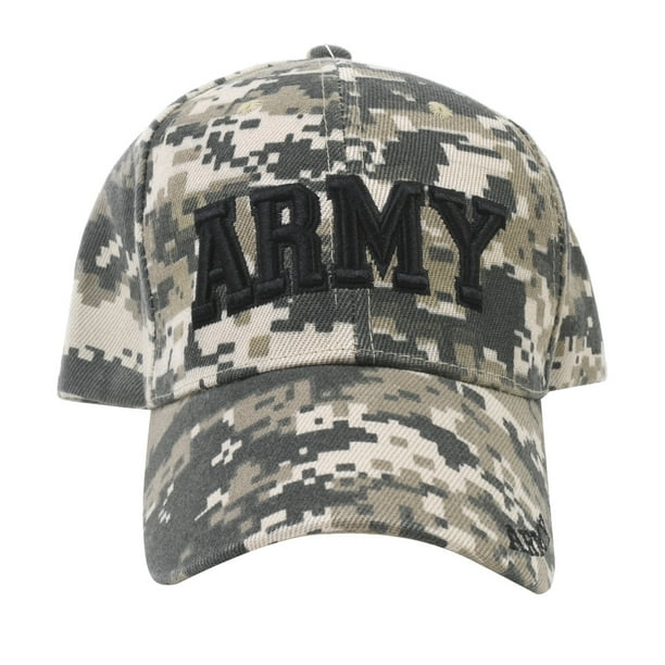 Officially Licensed US Army Camo Baseball Hat Military Veteran Ball Cap ...