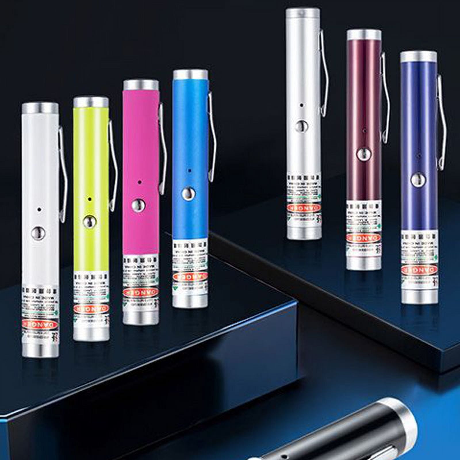 Linterna láser de un solo punto verde recargable por USB, luz láser ...