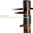 Geniqua Dark Wooden 2 Pads Wood Wing Chun Adjustable Frame Target ...
