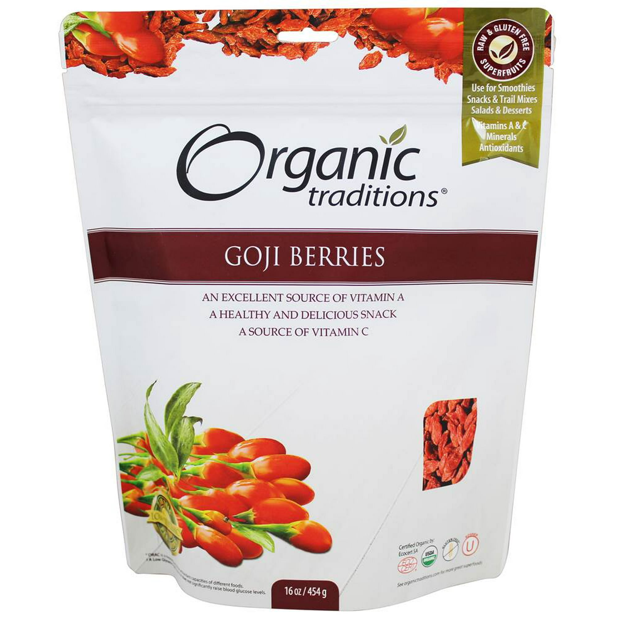 Click here for Organic Traditions - Goji Berries - 16 Oz. 16.00 O... prices