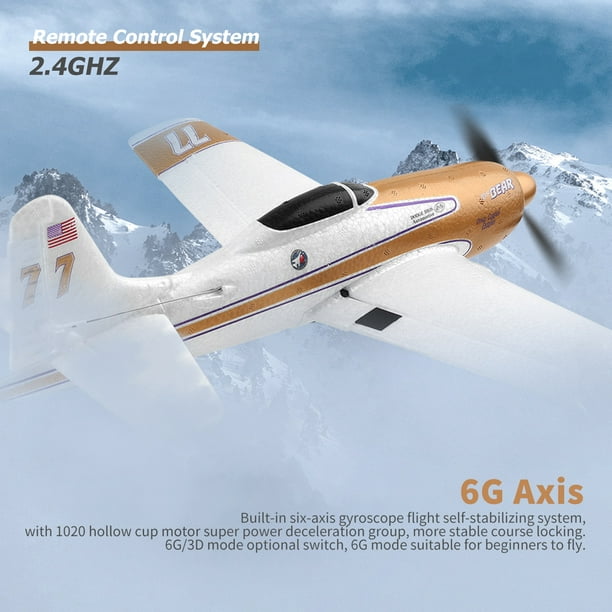 WLtoys A260 6G/3D Stunt 6-Axis RC Fighter Airplane 2.4GHz 4CH Avión ...