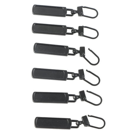 Zipper Puller, 6Pcs Detachable Colred Zipper Pull Replacement Rustproof ...