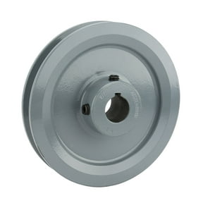 Masterdrive BK40-7/8 Cast Iron 4" Single Groove Pulley V Style B Belt ...
