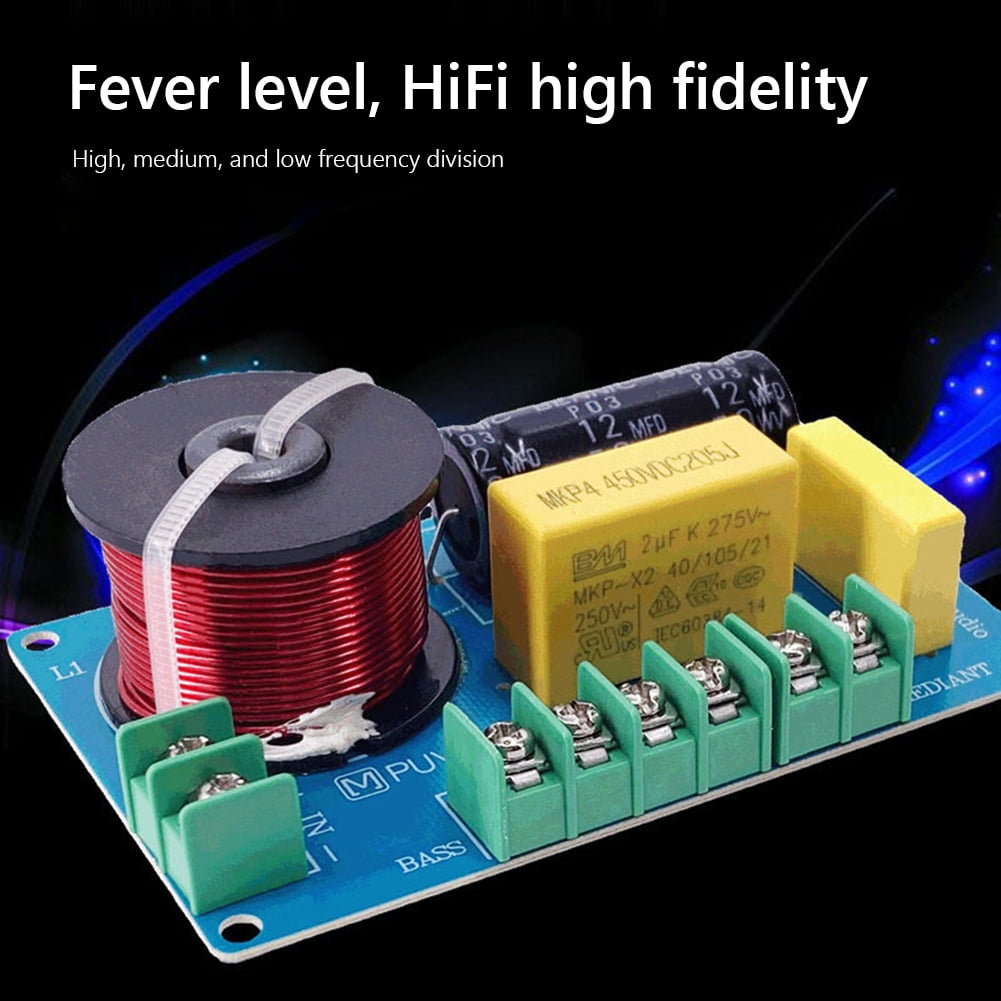 200W Frequency Dividers Speaker Frequency Divider for 3.5/4/4.5-8 Inch ...