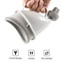 DPOWERFUL Unisex Female Male Reusable Portable Urinal Device Travel ...