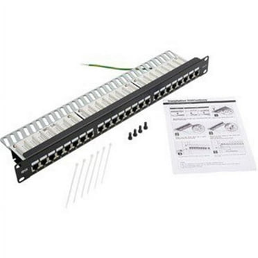 Tripp Lite N252-024 24-Port Cat6 Network Patch Panel - Walmart.com