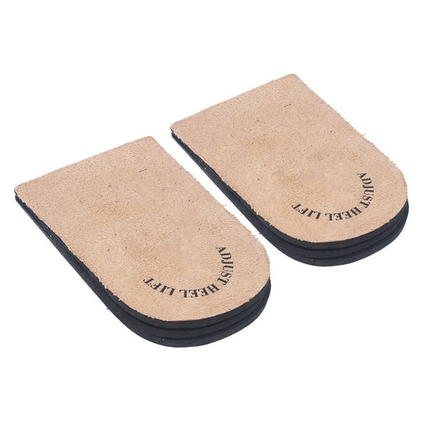 Height Increase Insoles, 3 Layer EVA Brown Heels Lift Inserts, 0.75 ...