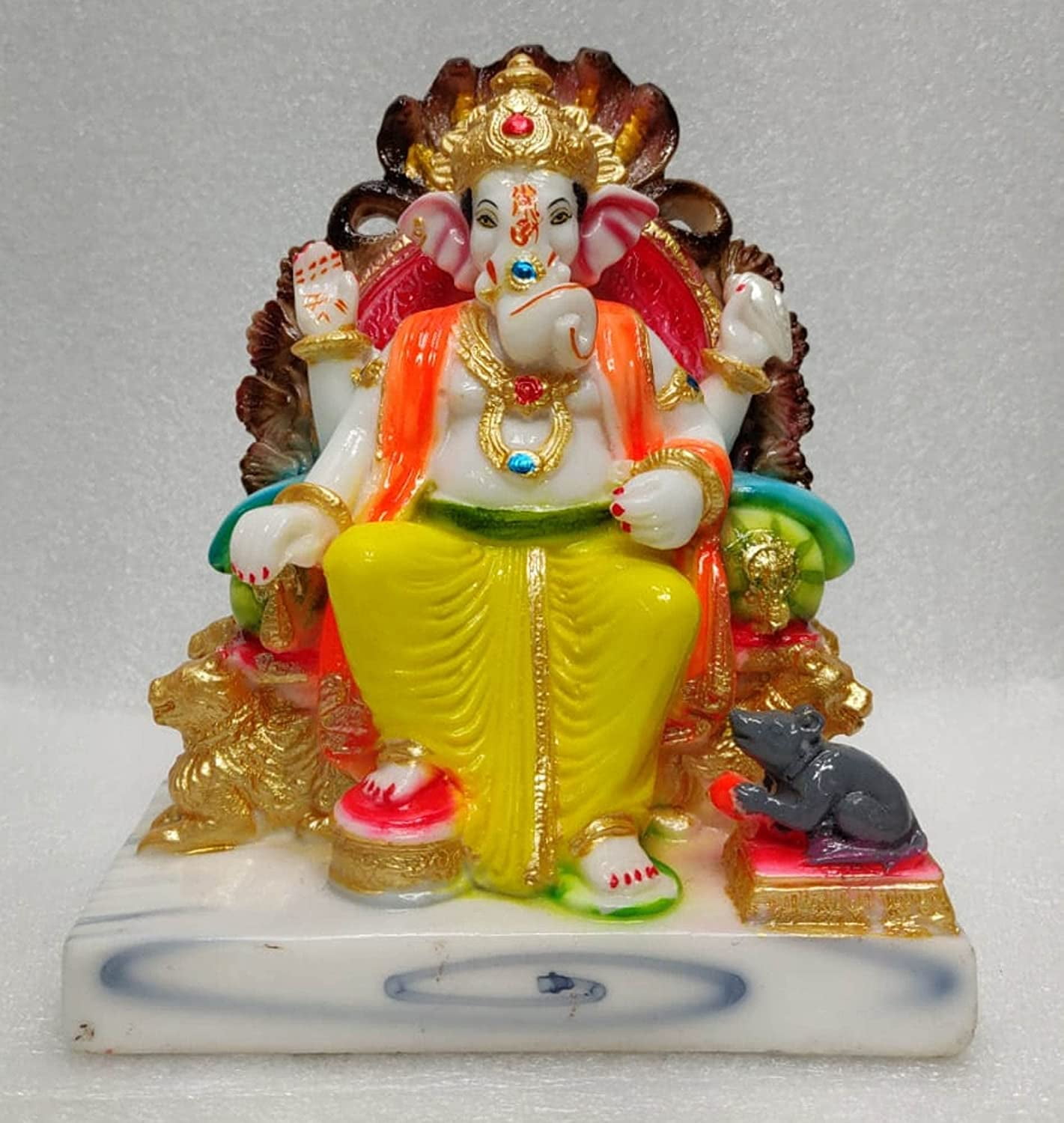 Ganesha Idols for Home Decor Resin Ganpati Statue Vinayaka Statues ...