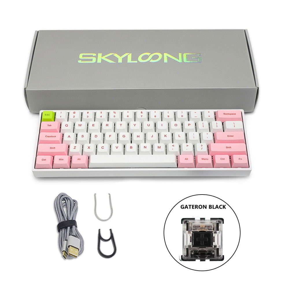 SK61 61 Key Custom RGB Optical Switch Mechanical Keyboard Hot Swapping ...