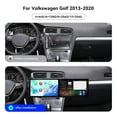 MOOKAKA 10.1"+10.1" Smart Display Radio Audio Media Player for ...