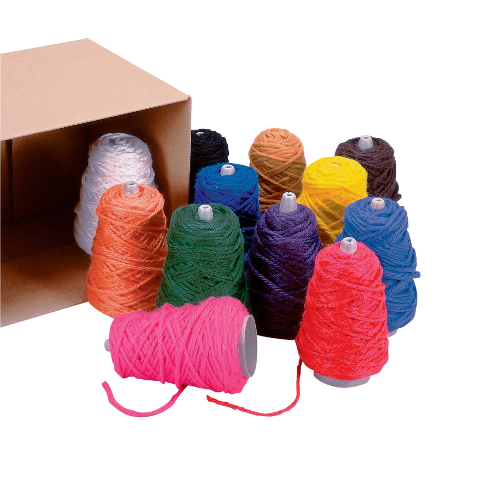Trait Tex Acrylic Rug Filler Jumbo Roving Collection Cone, 1000 yd ...