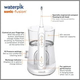 Waterpik Sonic-Fusion Flossing Toothbrush, Electric Toothbrush & Water ...