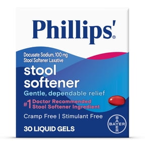 Phillips' Laxative Dietary Supplement Caplets, 55 Count HSA/FSA ...