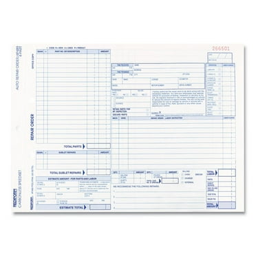 Bill Of Lading, Short Form, Three-Part Carbonless, 7 X 8.5, 1/page, 50 ...