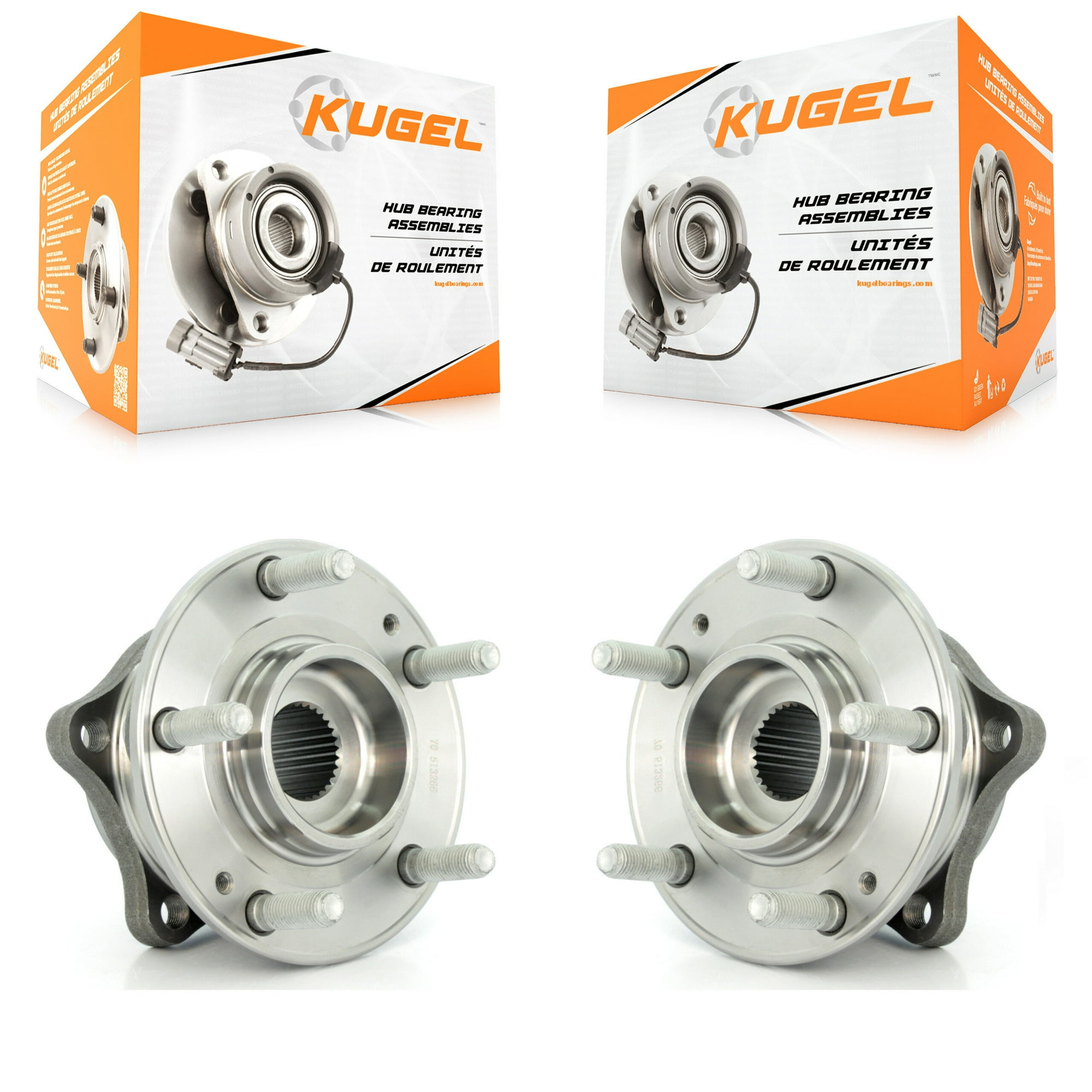 Click here for Kugel Front Wheel Bearing And Hub Assembly Pair Fo... prices