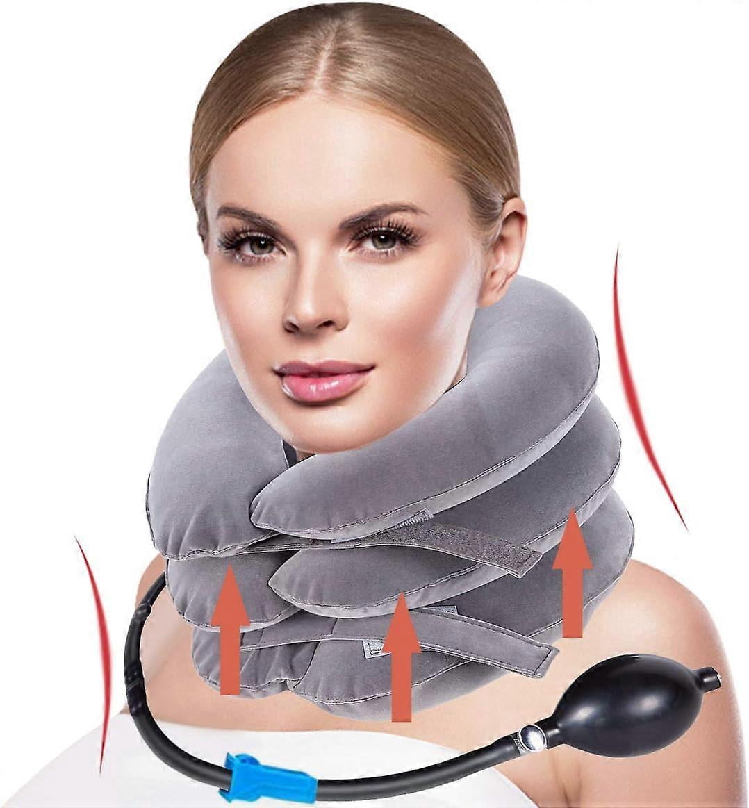 Cervical traction device, inflatable cervical collar, cervical cervical ...