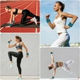 KOOOGEAR Pilates Wrist ＆ Ankle Weights for Women 1 Pair 1LBS(0.5lb Each ...