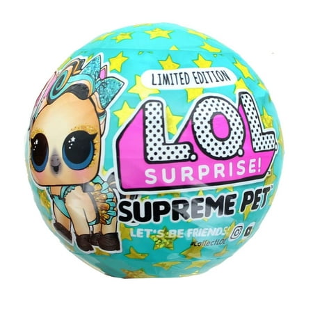 LOL Surprise Supreme Pet Exclusive Luxe Bling Pony - Walmart.com