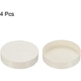 BDKWID-3.5" PVC Pipe End Cap Fitting, 4 Pack Furniture Grade Plug ...