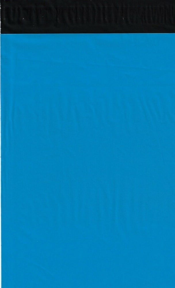 50 24x24 BLUE Poly Mailers Shipping Envelopes Couture Boutique Quality ...