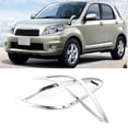 BIMZUC 2pcs Rear Fog Light Cover Trim ABS Car Decal Accessories Fits ...