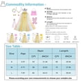 Aximioll Little Girls Fairy Tale Princess Dress, Halloween Party ...