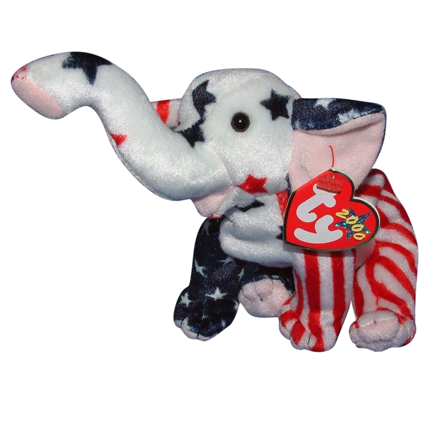 Ty Beanie Baby: Righty 2000 the Elephant | Stuffed Animal | MWMT ...