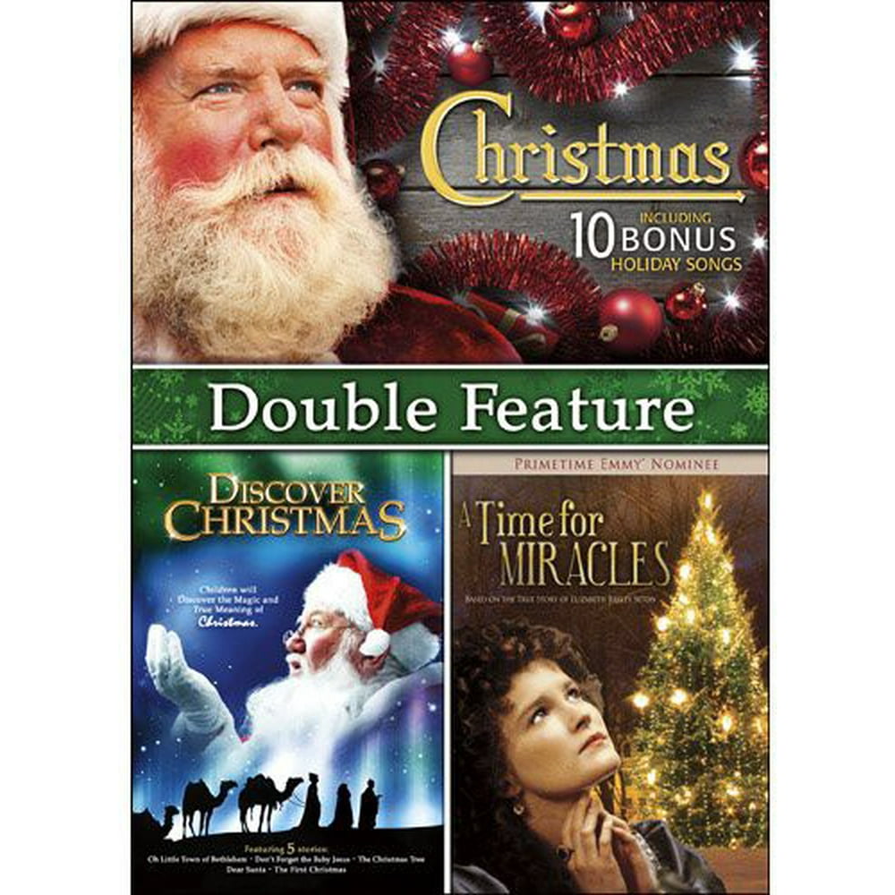 CHRISTMAS DOUBLE FEATURE-TIME FOR MIRACLES/DISCOVER (DVD) (DVD ...