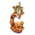 Wood Look BEAR FAMILY Pendulum Desktop Clock, by Slifka - Walmart.com