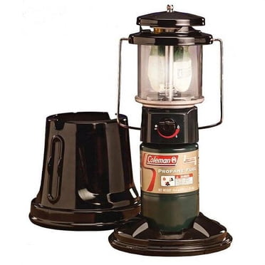 Coleman Deluxe Perfect Flow Propane Gas Lantern for Outdoor Use ...
