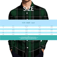 Dwelliawo Shirt for Men Plaid Button Down Shirts Long Sleeve Flannel ...