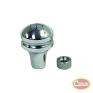 Lokar SK-6924 LOCSK-6924 KNOB; WITH PLAIN PUSH BUTTON FOR LOKAR SHIFTER ...