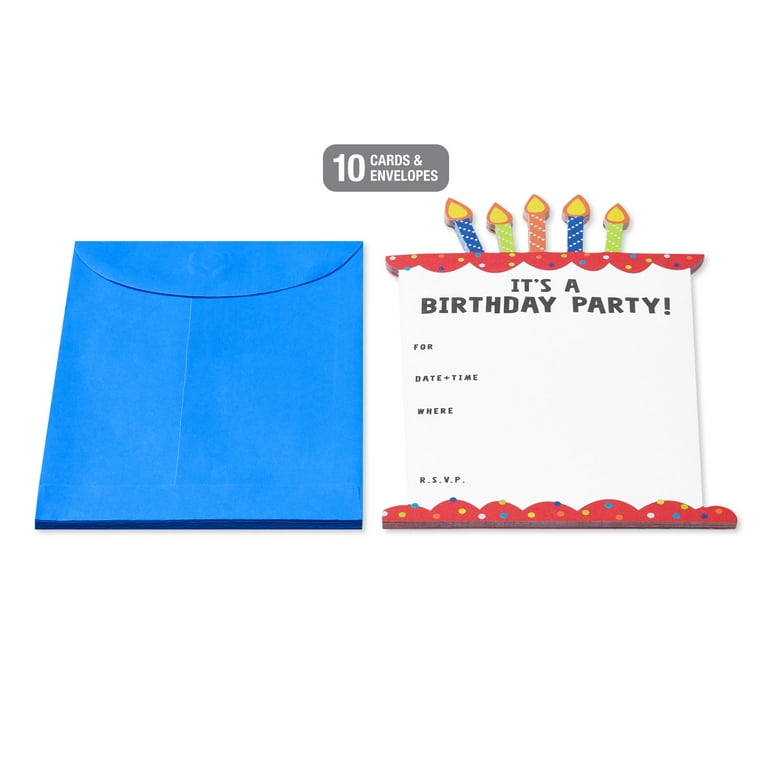 Birthday Invitations At Walmart