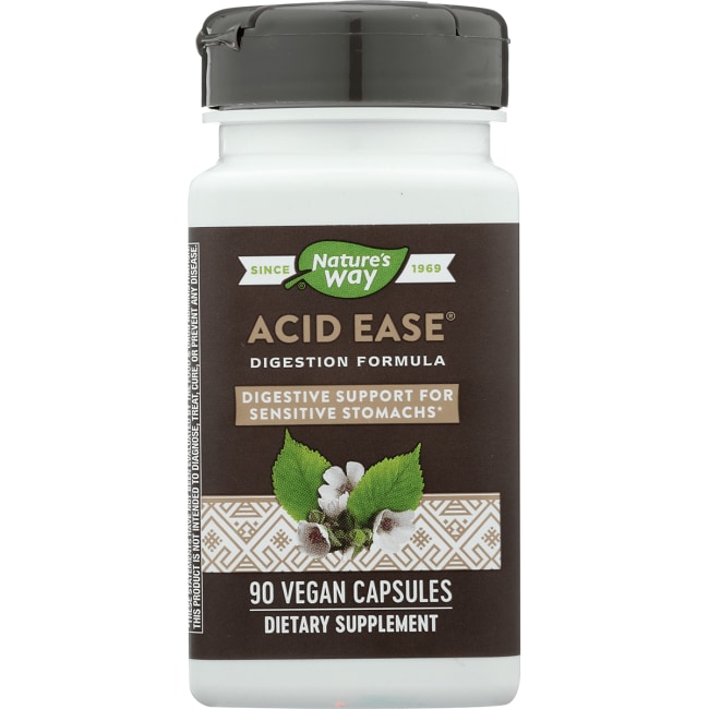 Nature's Way Acid Ease 90 Vegan Caps - Walmart.com