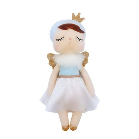 Nituyy Stuffed Toys, Angel Girl Shaped Doll Plush Toys Indoor Ornament ...
