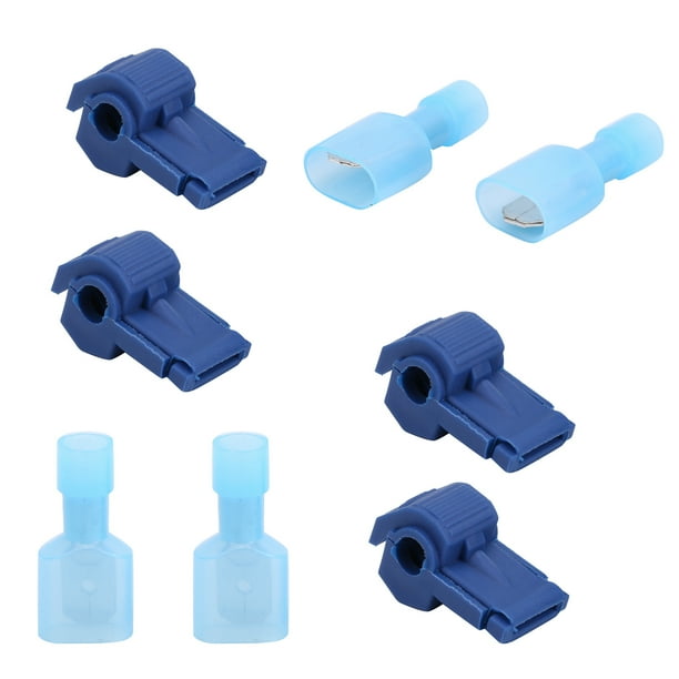 T Tap 120 Pares De Conectores De Terminales Eléctricos De Cable Macho ...