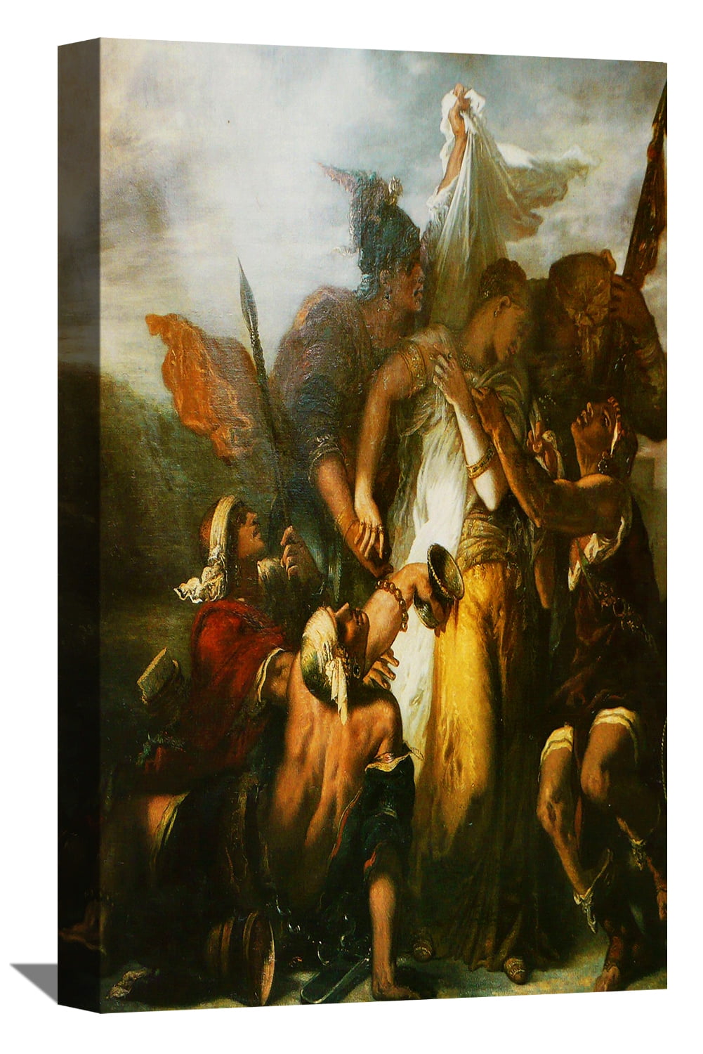 Gustave Moreau Painting Art Print Le Cantique des cantiques Symbolism ...