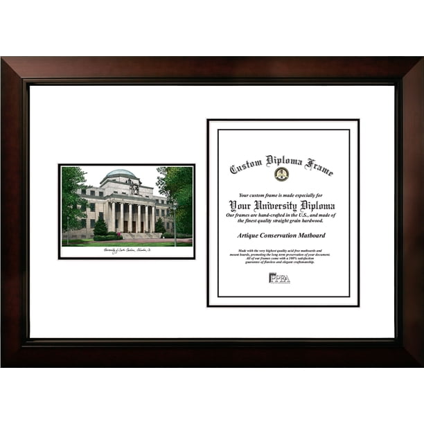 University of South Carolina 14" x 11" Legacy Scholar Diploma Frame ...