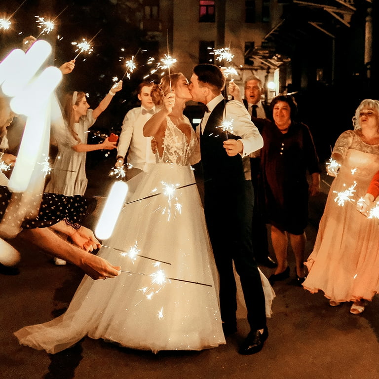 Wedding sparklers bulk 60 photos - Astyledwedding.com