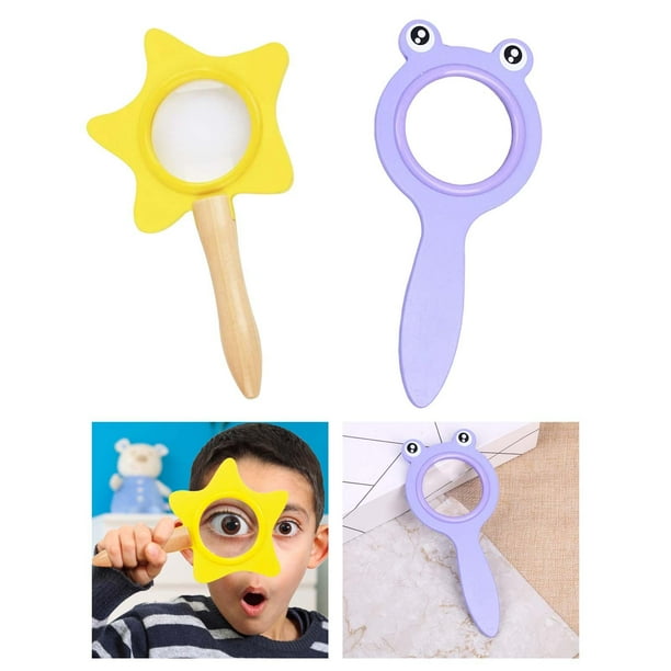 Handheld ,Handheld Magnifying Glass Montessori Wooden Toys,Seniors ...