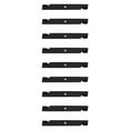 RAParts (9) Fits Exmark Zero Turn Mower Lazer Z - 60'' Deck Blades w/ 5 ...