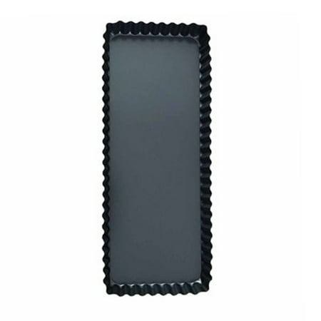 14-inch Rectangular Live Bottom Lace Pizza Tray Cake Mold, Removable ...