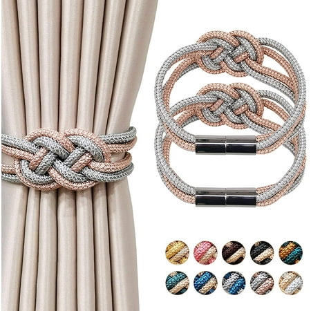2 Pack Strong Magnetic Curtain Tiebacks Upgrade Nordic Simple Style ...