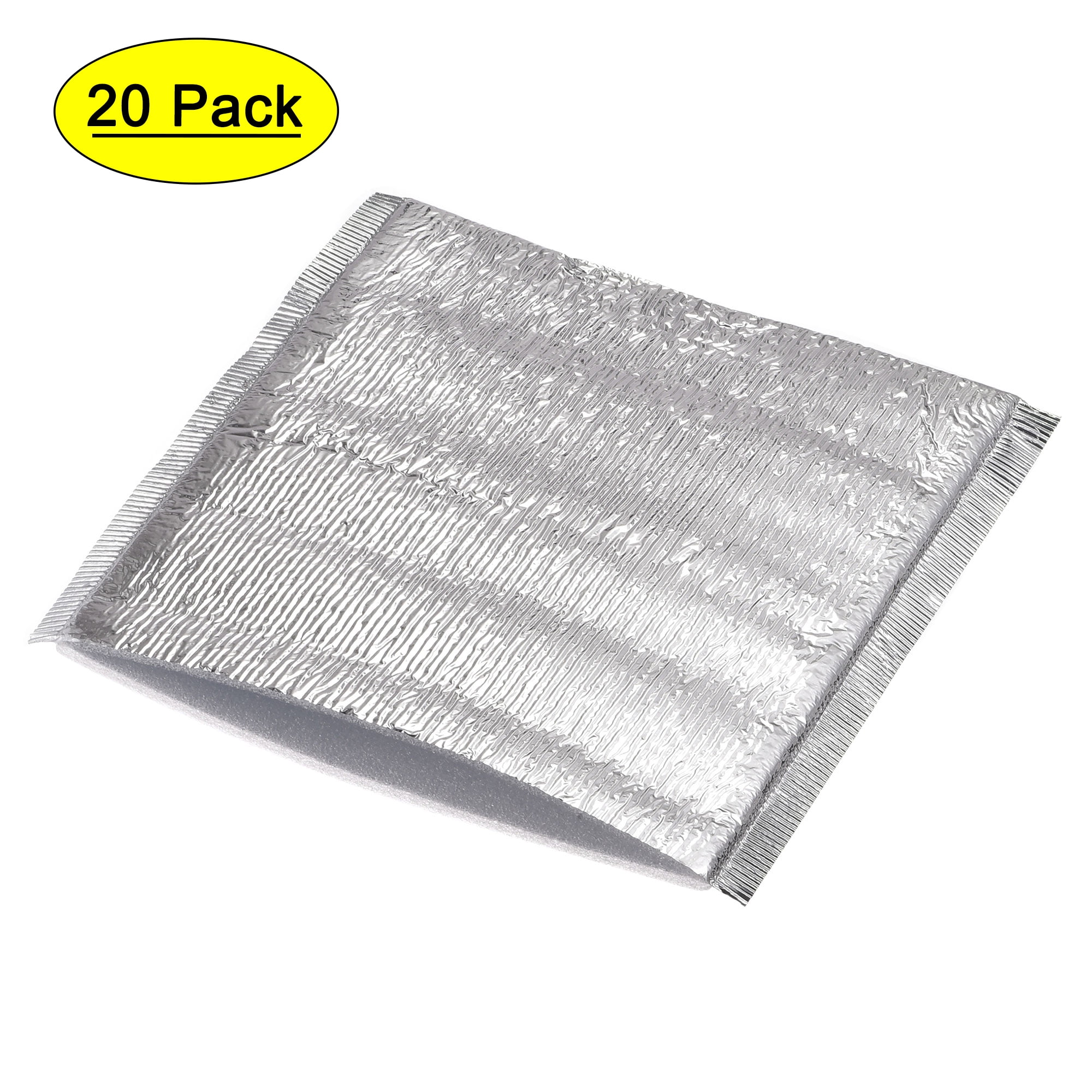 Uxcell Reusable Thermal Insulation Bags 9.75 x 9.75inch for Delivery ...