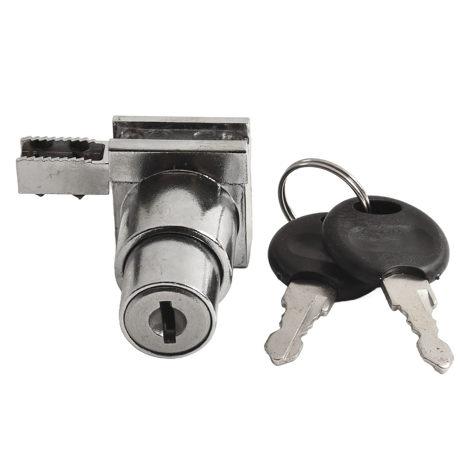 New Showcase Display Cabinet Sliding Glass Door Lock+ 2pcs Key For 5 ...